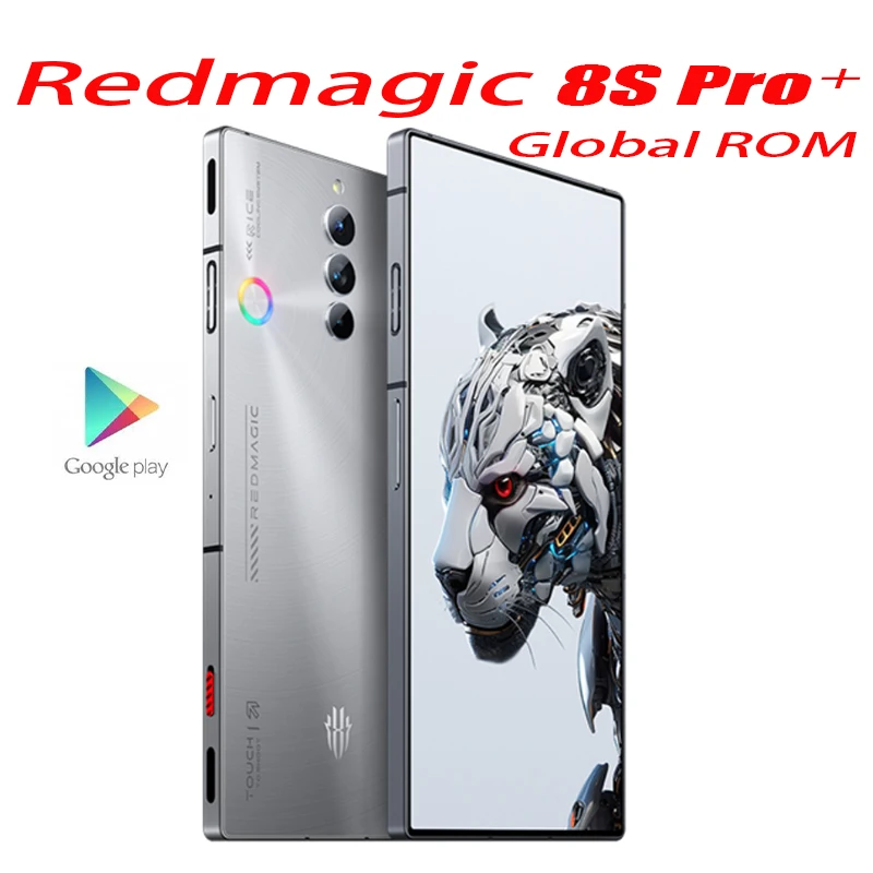 Global Rom Redmagic 8s Pro+ Plus 5G Cell Phone 6.8 inch 120Hz AMOLED ...