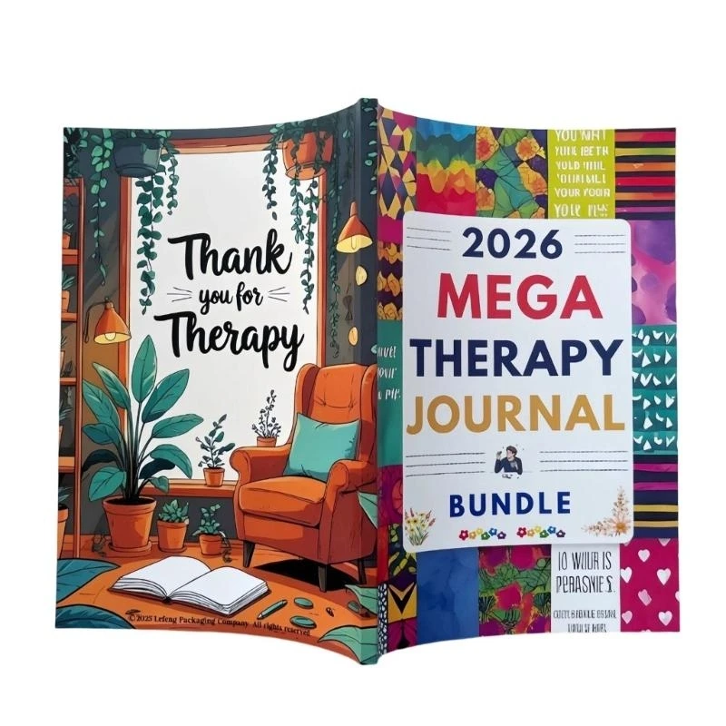 Mental Health Guided Notebook Therapeutic Journal Emotional Wellness ...
