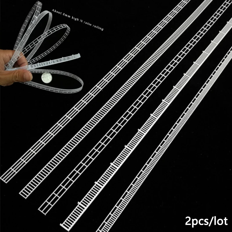 2Pcs/Lot Miniature N Scale Railing/Fence Materials For Diy Making House ...