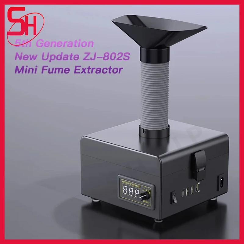 ZJ-802S-New-Fume-Extractor-Desktop-Soldering-Smoke-Purifier-Dust-Purification-System-for-Phone ...