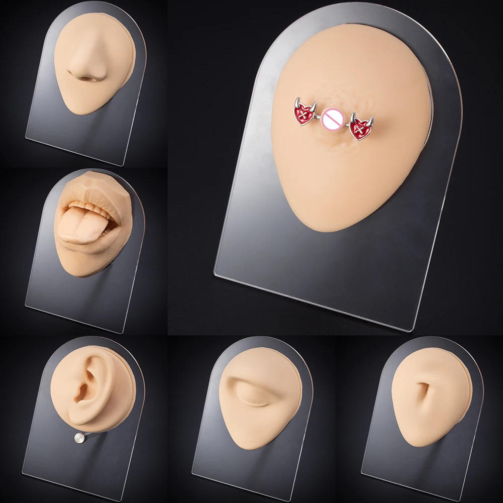 1pc-Soft-Silicone-Human-Nipple-Model-Ear-Mouth-Eye-Tongue-Navel-Piercing-Display-Simulation-for ...