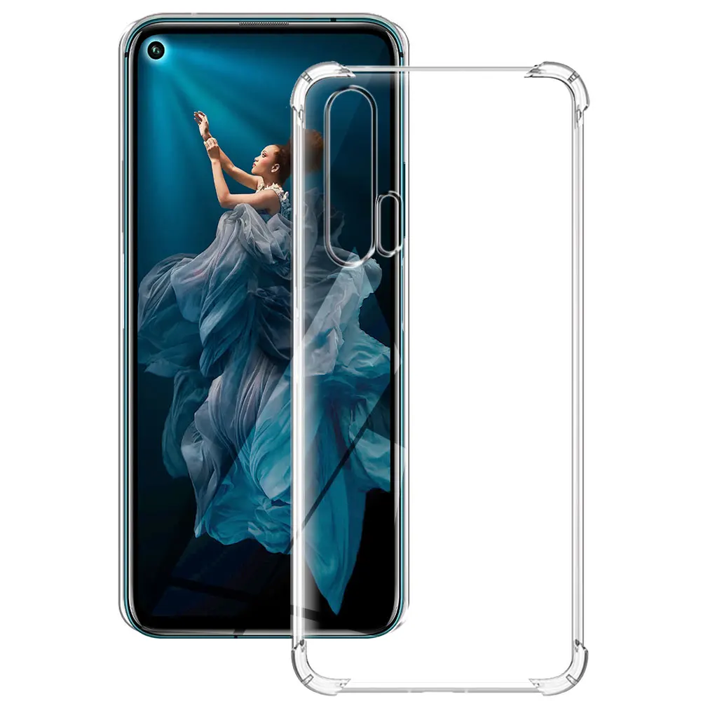 For Huawei Honor 20 Pro Case Soft Silicone Transparent Cover For Honor ...