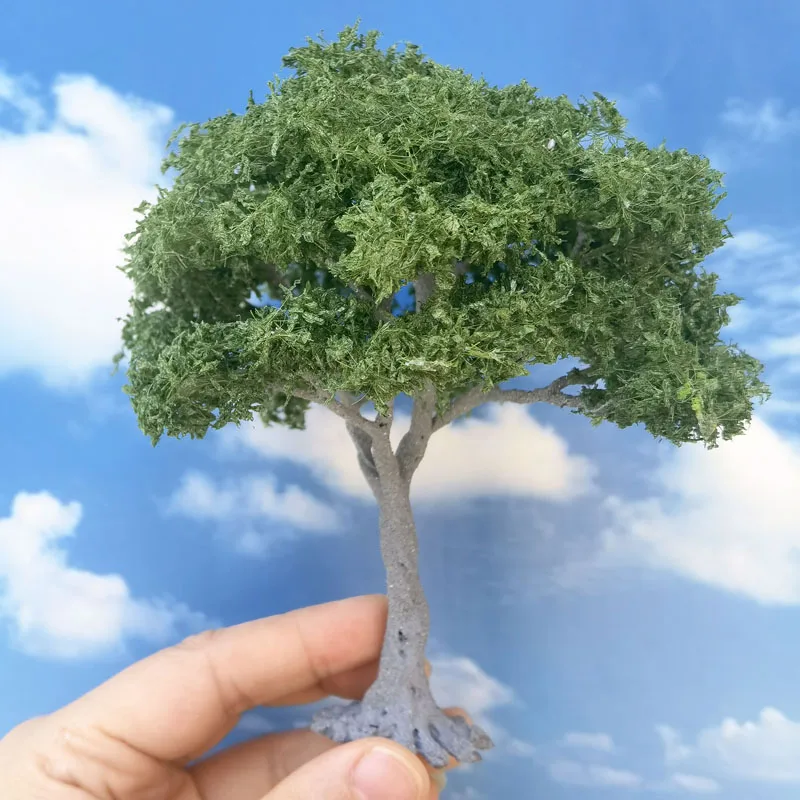 New-High-Quality-Wire-Tree-Model-Leaf-Shaped-Plastic-Tree-Powder-Tree ...