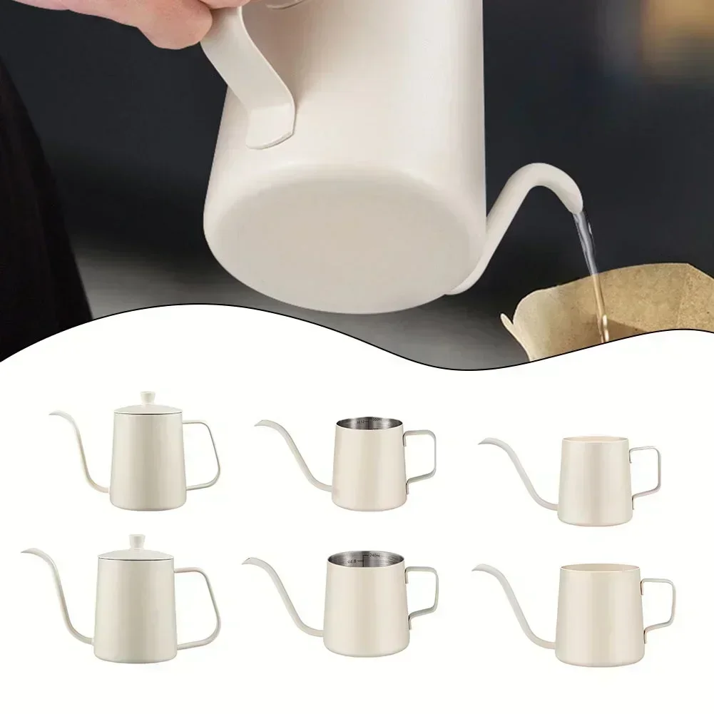250-350-600ml-Stainless-Steel-Gooseneck-Kettle-Hand-Drip-Pour-Over-Tea ...