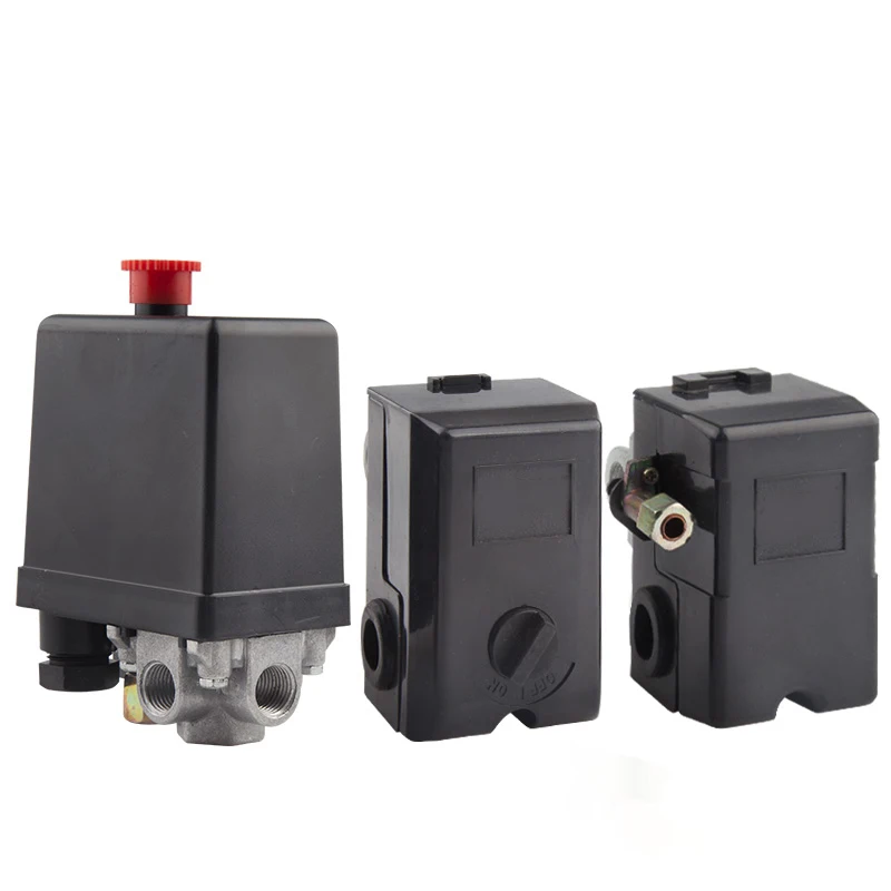 220V-Heavy-Duty-Air-Compressor-Pressure-Switch-Control-Valve-Automatic ...