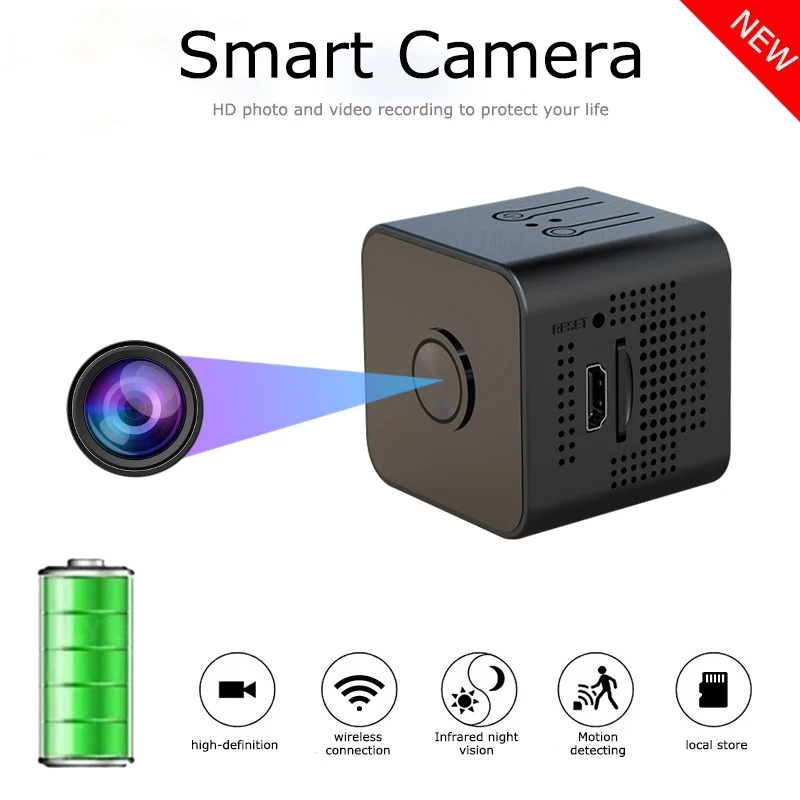 X1 Smart Mini Camera wifi 1080P HD Infrared night vision Wireless ...