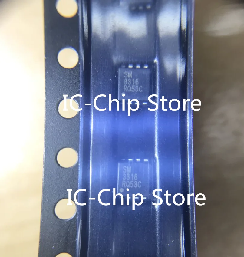 10 Uds. 50 unids/lote SM3316NSQAC TRG SM3316 QFN8 nuevo original|Piezas para aire acondicionado ...
