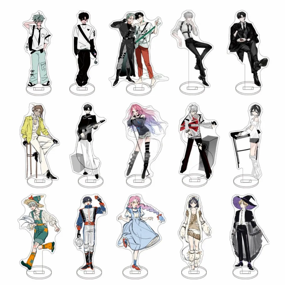 15CM New Anime Alien Stage Acrylic Stand Model Cosplay Characters ...