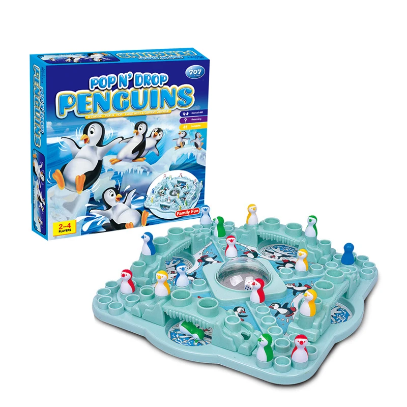Penguin-Ice-Flying-Chess-Jumping-Chess-Super-Large-Dice-Parent-child ...