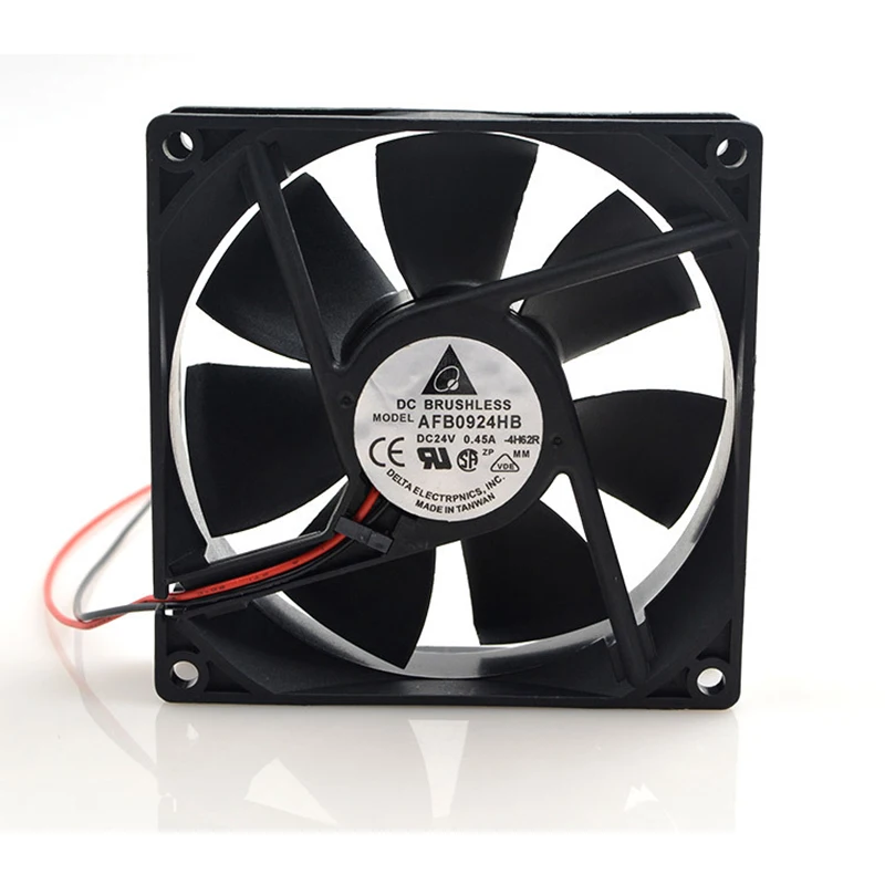 original AFB0924HB DC 24V 0.45A 9025 9CM 2-wire converter cooling fan ...