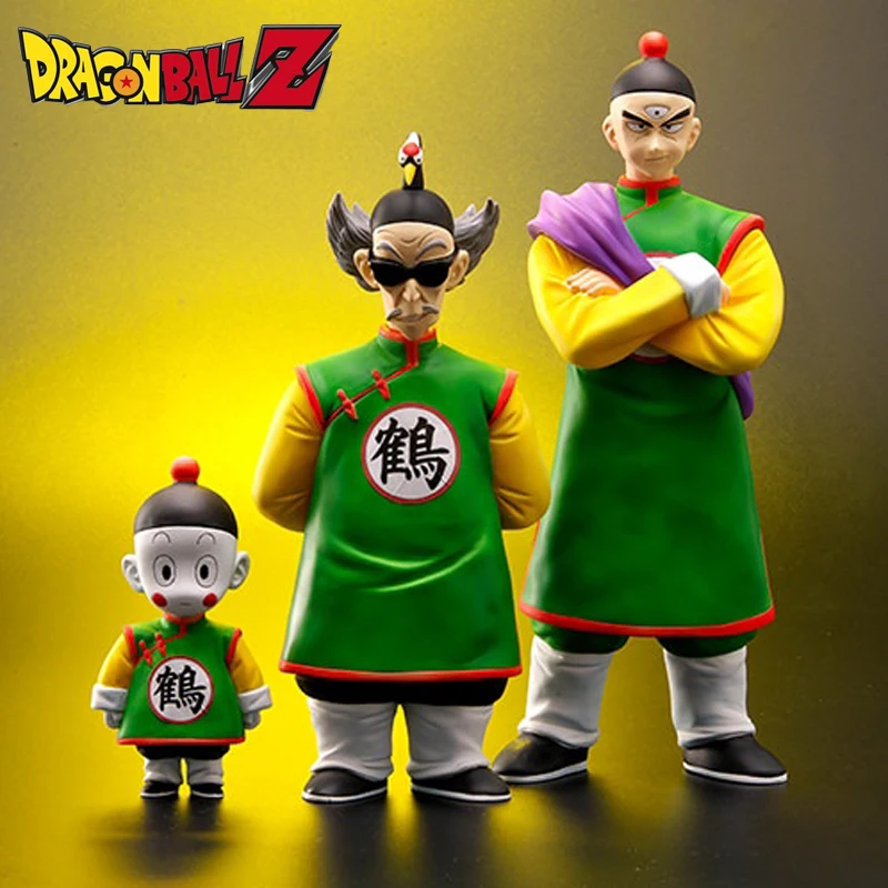 Dragon Ball Z Tien Shinhan Action Figure Anime Figurine Chiaotzu Crane ...