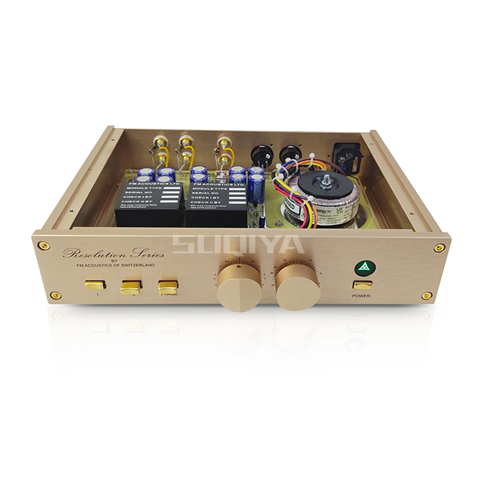 SUQIYA-Reference FM255 Class A Preamplifier RCA Balanced XLR HIFI ...