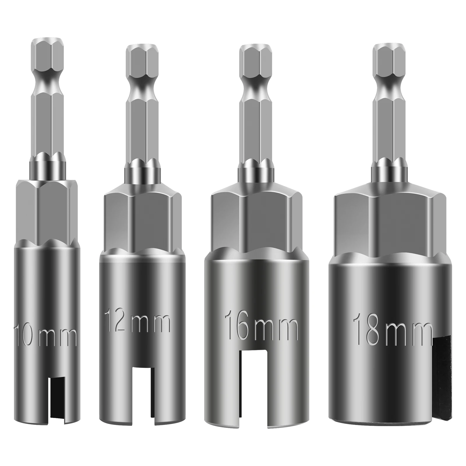 Hex Shank Nut Driver Impact Socket Wing Nut Driver Sockets Slot Wing ...