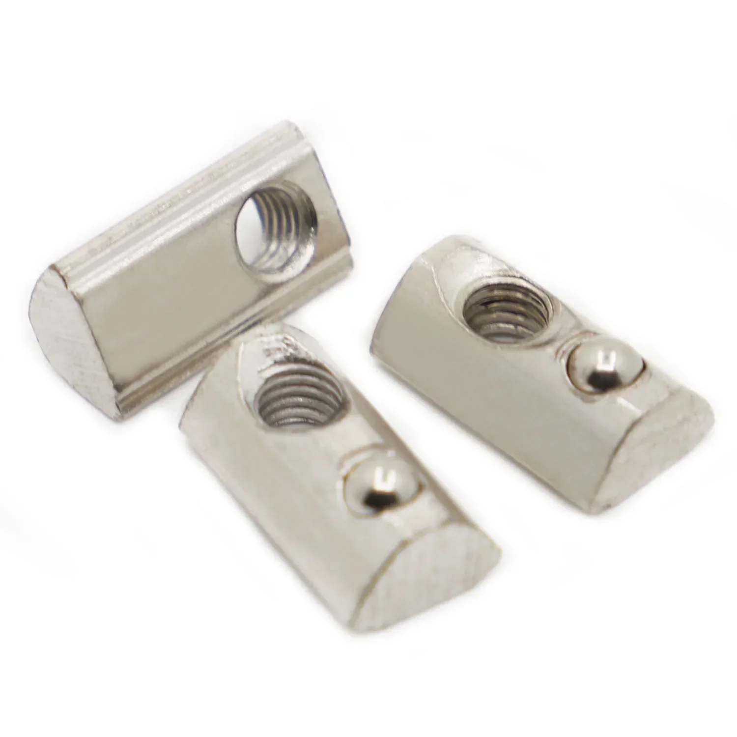 10PCS M3 M4 M5 M6 M8 Half Round Elasticity Spring Nut Block for 2020 ...