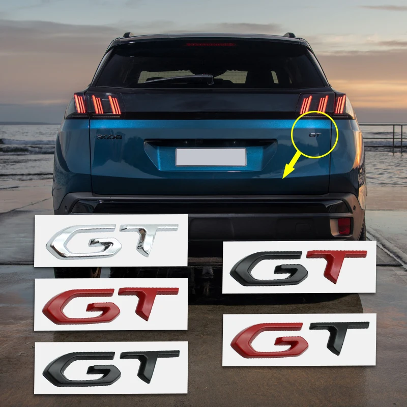 GT-logo-Car-Sticker-Badge-Emblem-Decals-for-Peugeot-Hyundai-GT-BMW-X6 ...
