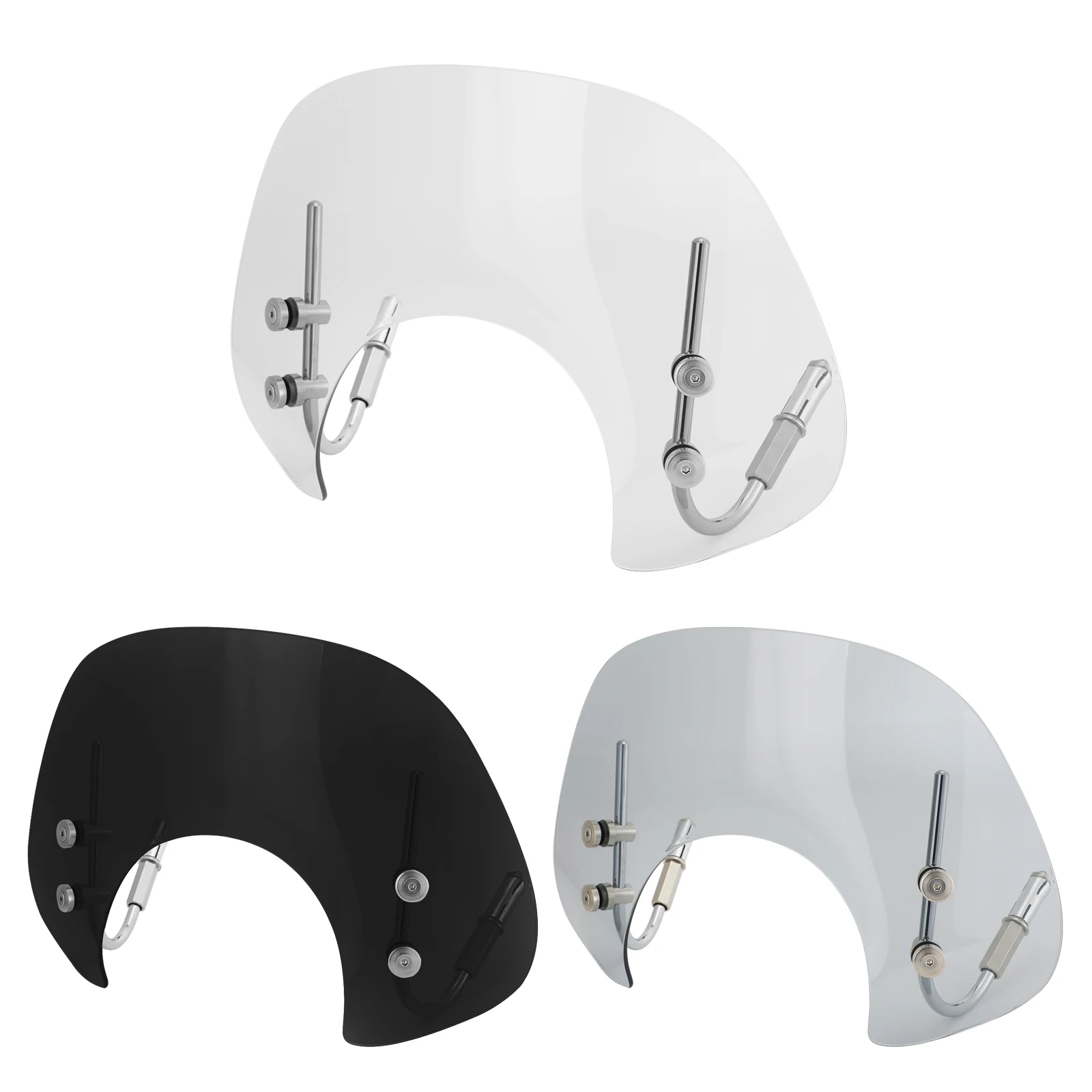 Small Windshield WindScreen for Piaggio Vespa GTS250 GTS300 2017 2018 ...