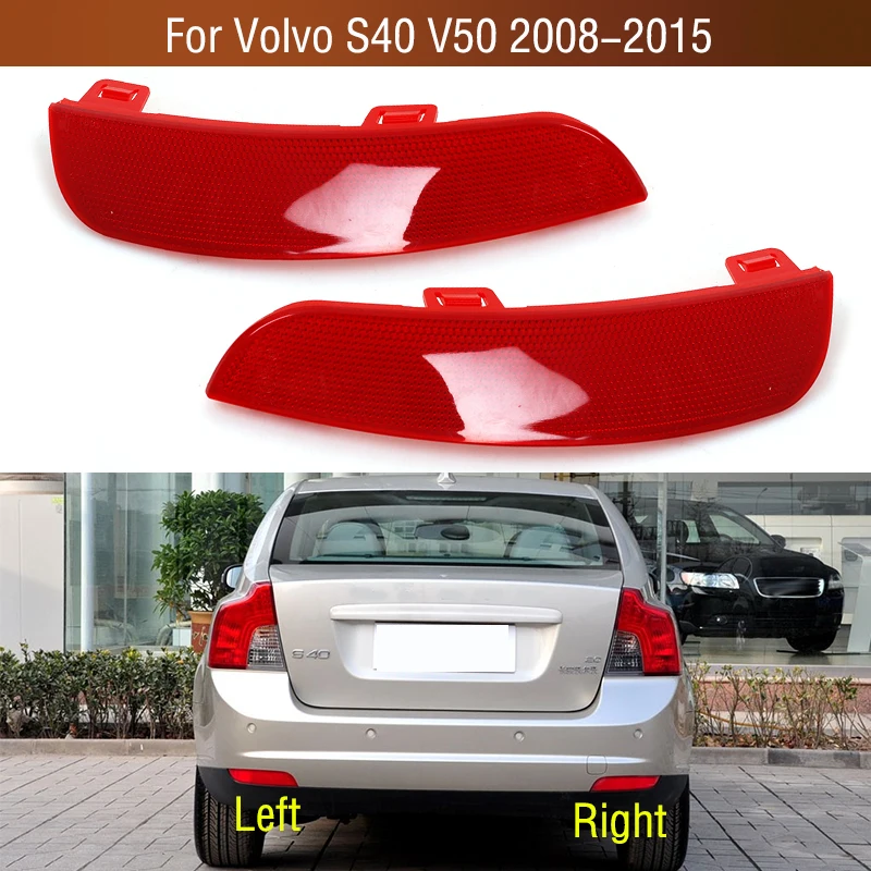 For Volvo S40 V50 2008 2009 2010 2011-2015 Car Rear Bumper Tail Parking ...