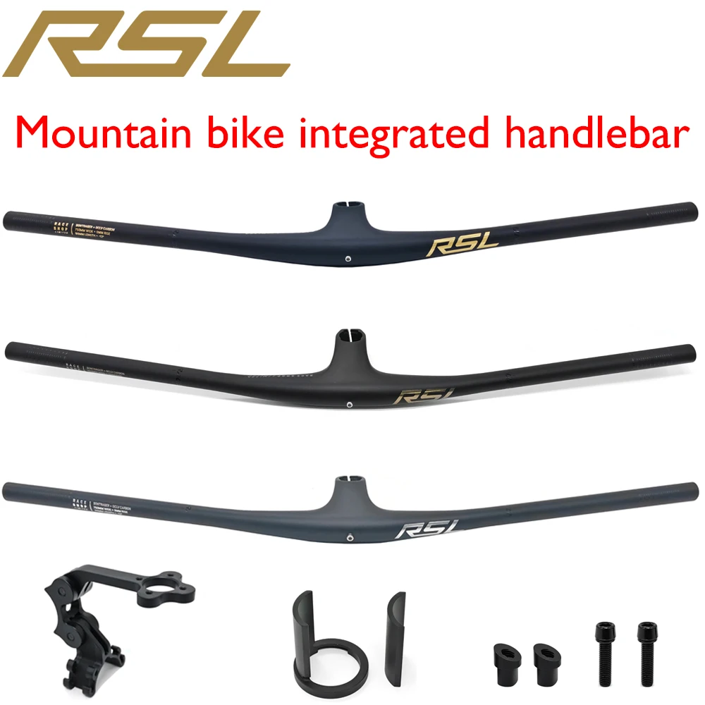 RSL-Integrated-Full-Carbon-Handlebar-Cockpit-13-Stem-Mountain-Handlebar ...