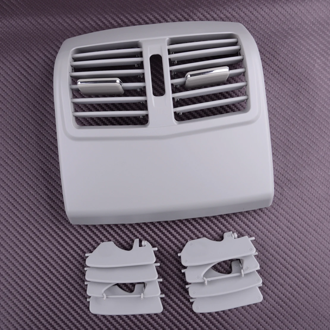 A2128300454-Car-Rear-Center-Console-Air-Outlet-Vent-Grille-Cover-Gray ...