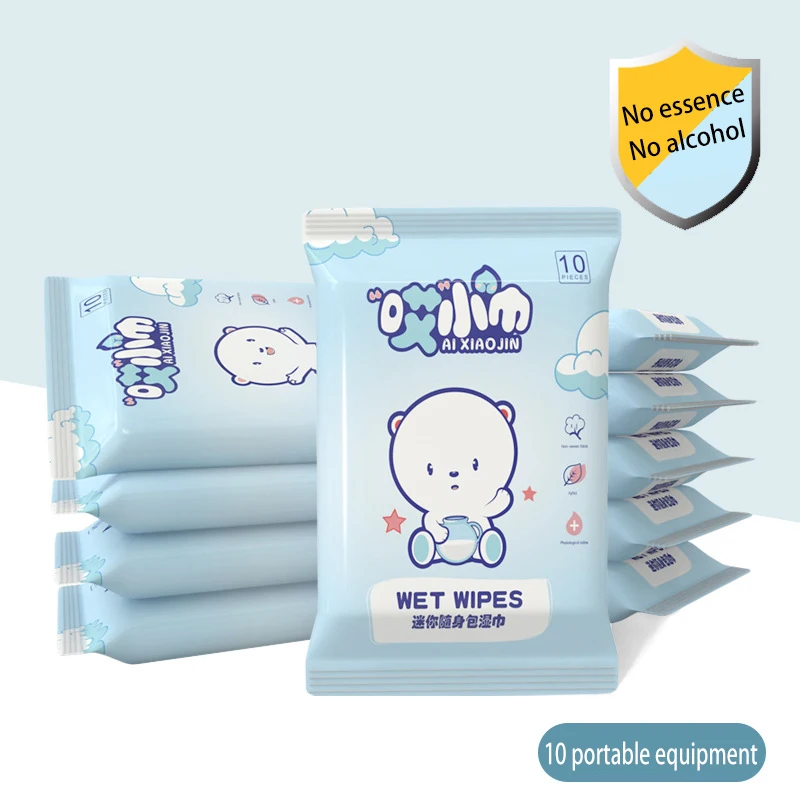 Toallitas húmedas desechables para limpieza de viaje, herramientas para ...