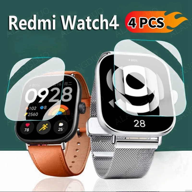 4PCS-Protective-Glass-For-Redmi-Watch-4-Screen-Protector-Anti-Scratch ...