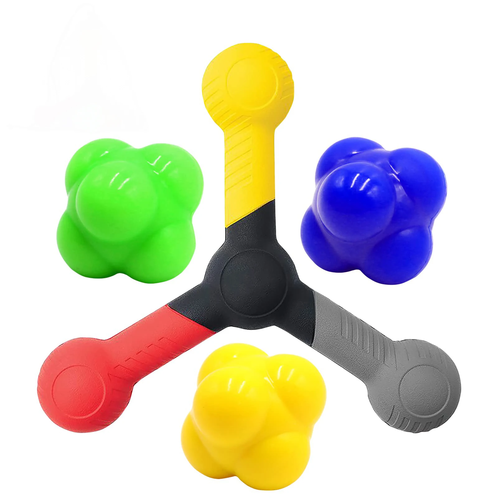 Hexagonal-Reaction-Ball-Speed-Agility-Training-Silicone-Ball ...