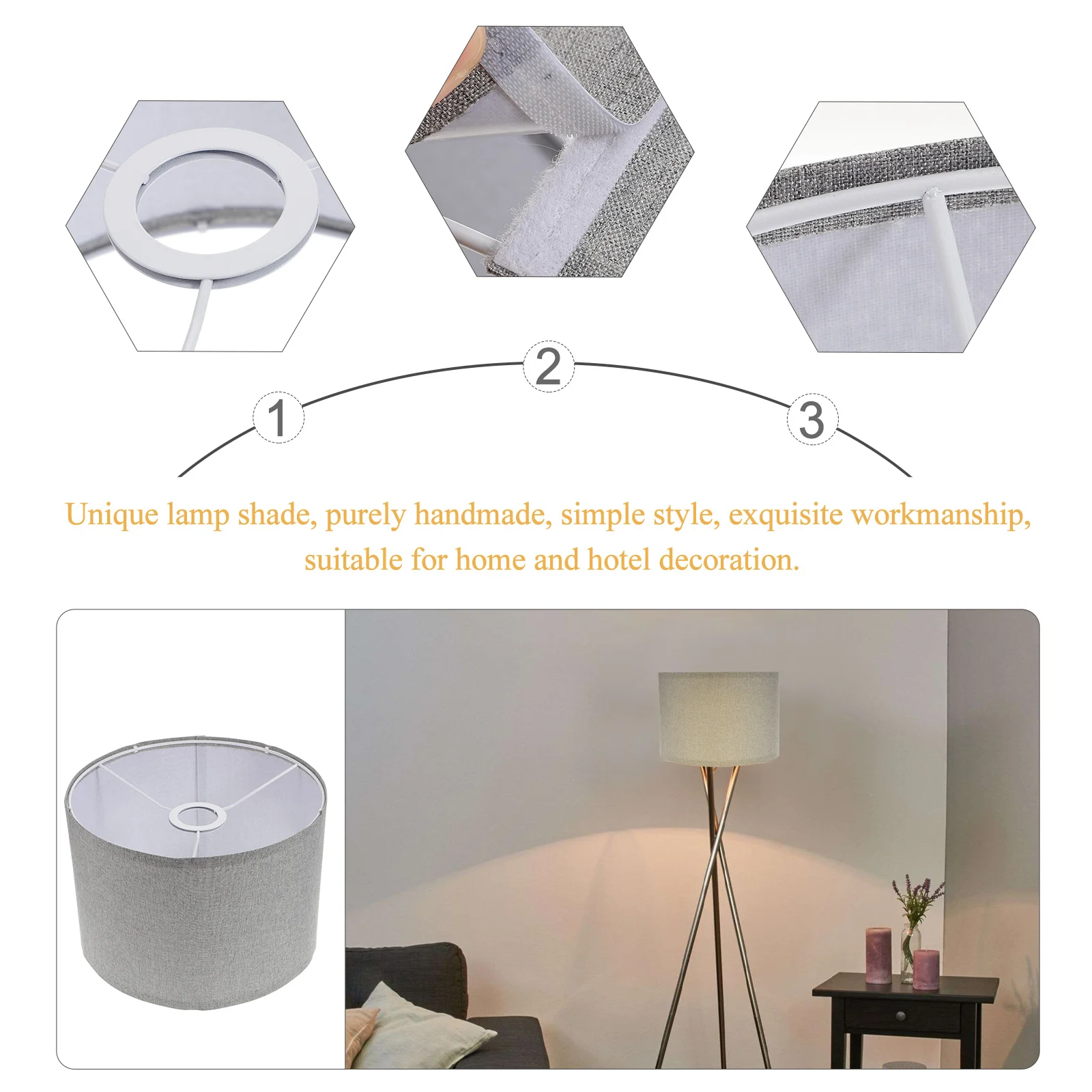 Threaded Uno Fitter Lamp Shade