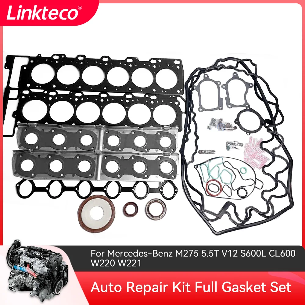 Auto-Repair-Kit-Full-Gasket-Set-For-Mercedes-Benz-M275-5-5T-V12-S600L ...