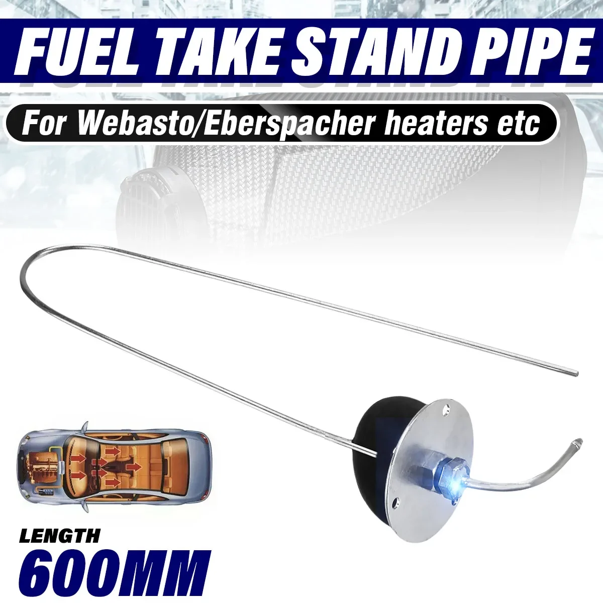 60cm-Car-Heater-Fuel-Tank-Stand-Pipe-Gas-Tank-Oil-Sender-Standpipe-For ...