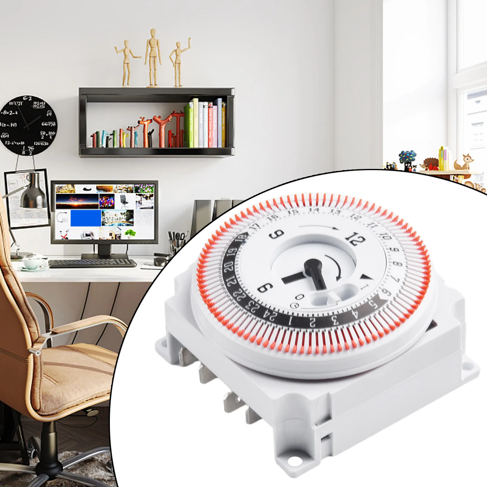 Kitchen-Timers-Mechanical-24-Hours-Timer-Switch-Timing-Device-Panel ...