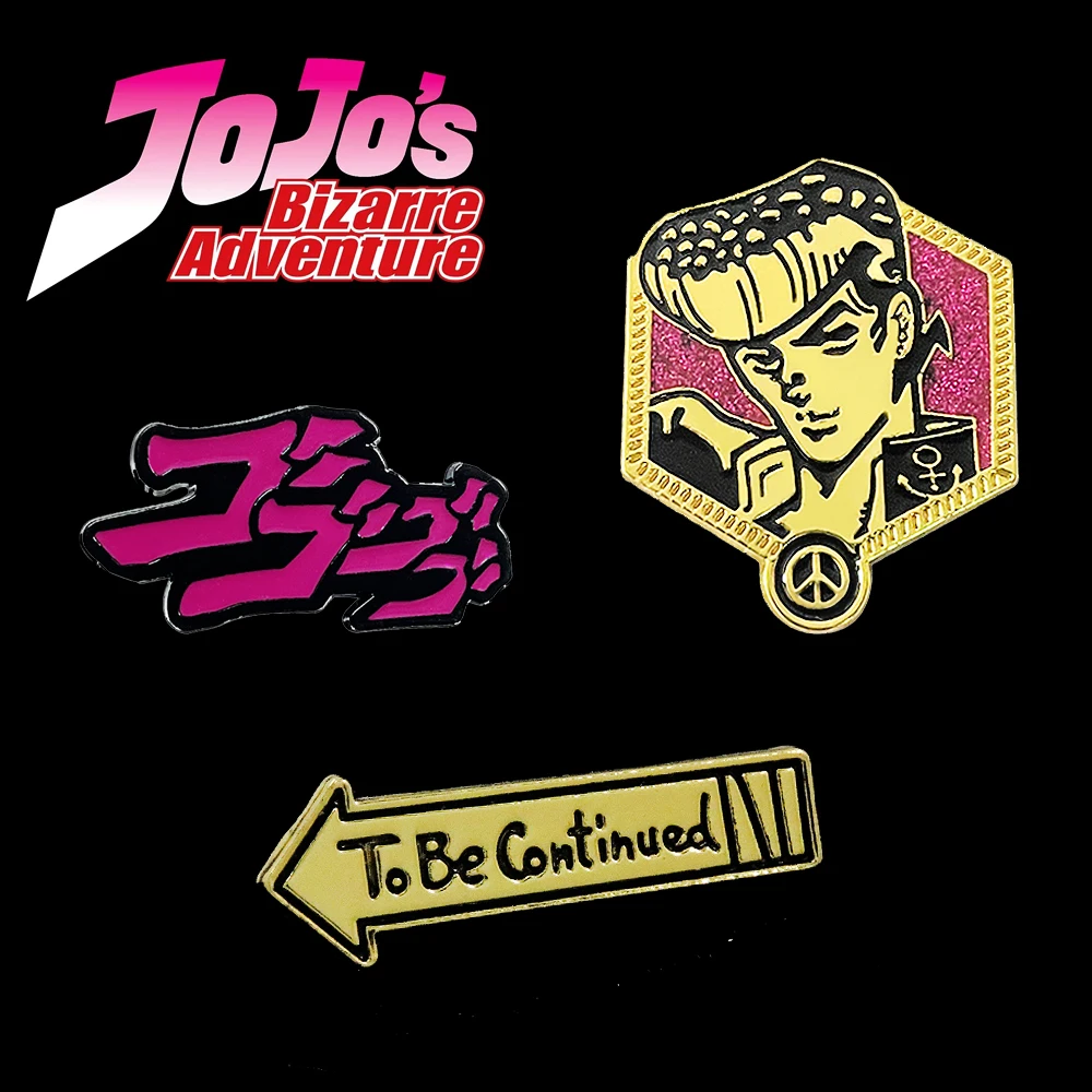 JoJos-Bizarre-Adventure-Enamel-Pins-Custom-Higashikata-Josuke-Metal ...