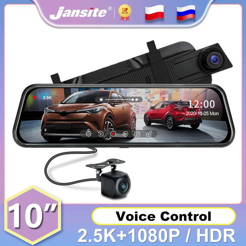 Jansite-10-Auto-DVR-2-5-k-1080p-Dash-Cam-en-Sprach-steuerung-Video ...
