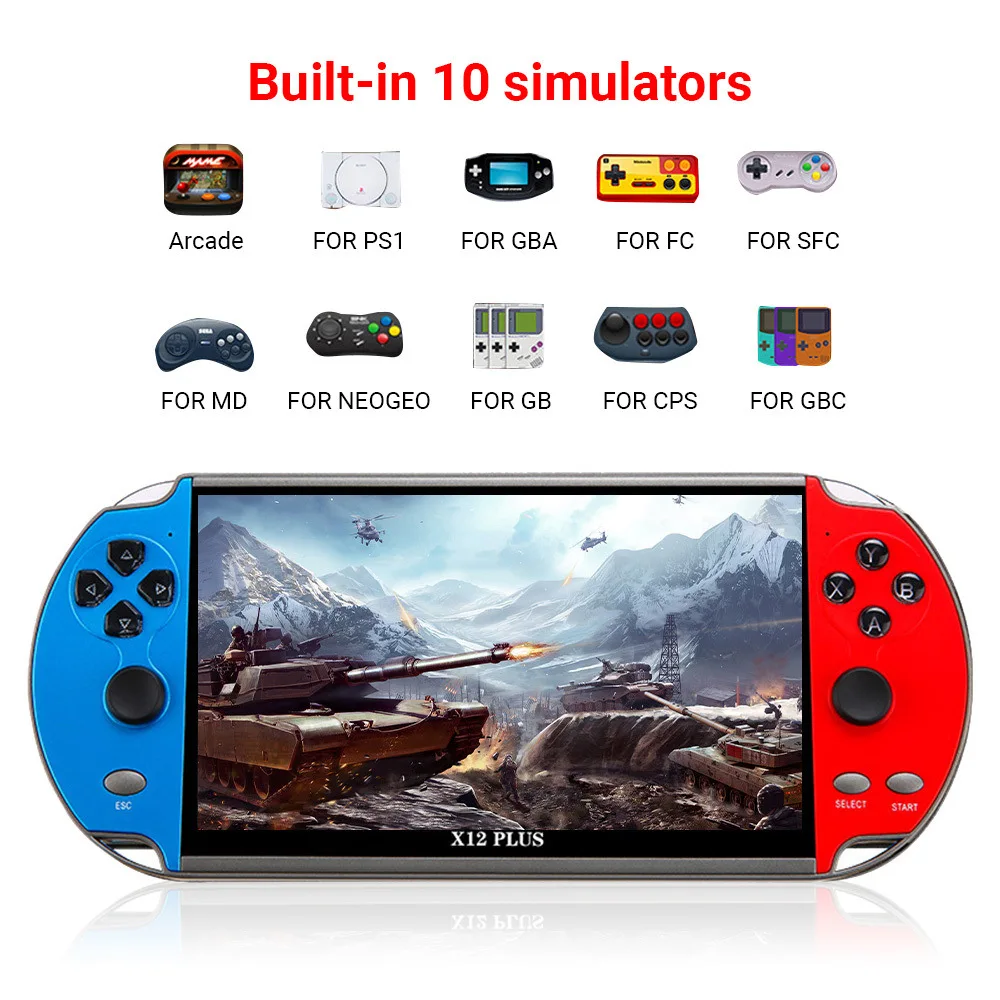 X12-Plus-7-Inch-HD-Screen-Handheld-Game-Console-Portable-Video-Game ...