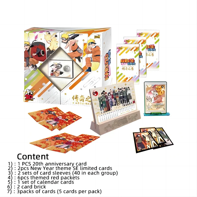 Wholesale-New-Naruto-20th-Anniversary-Card-Spring-Limited-SE-Card-The ...