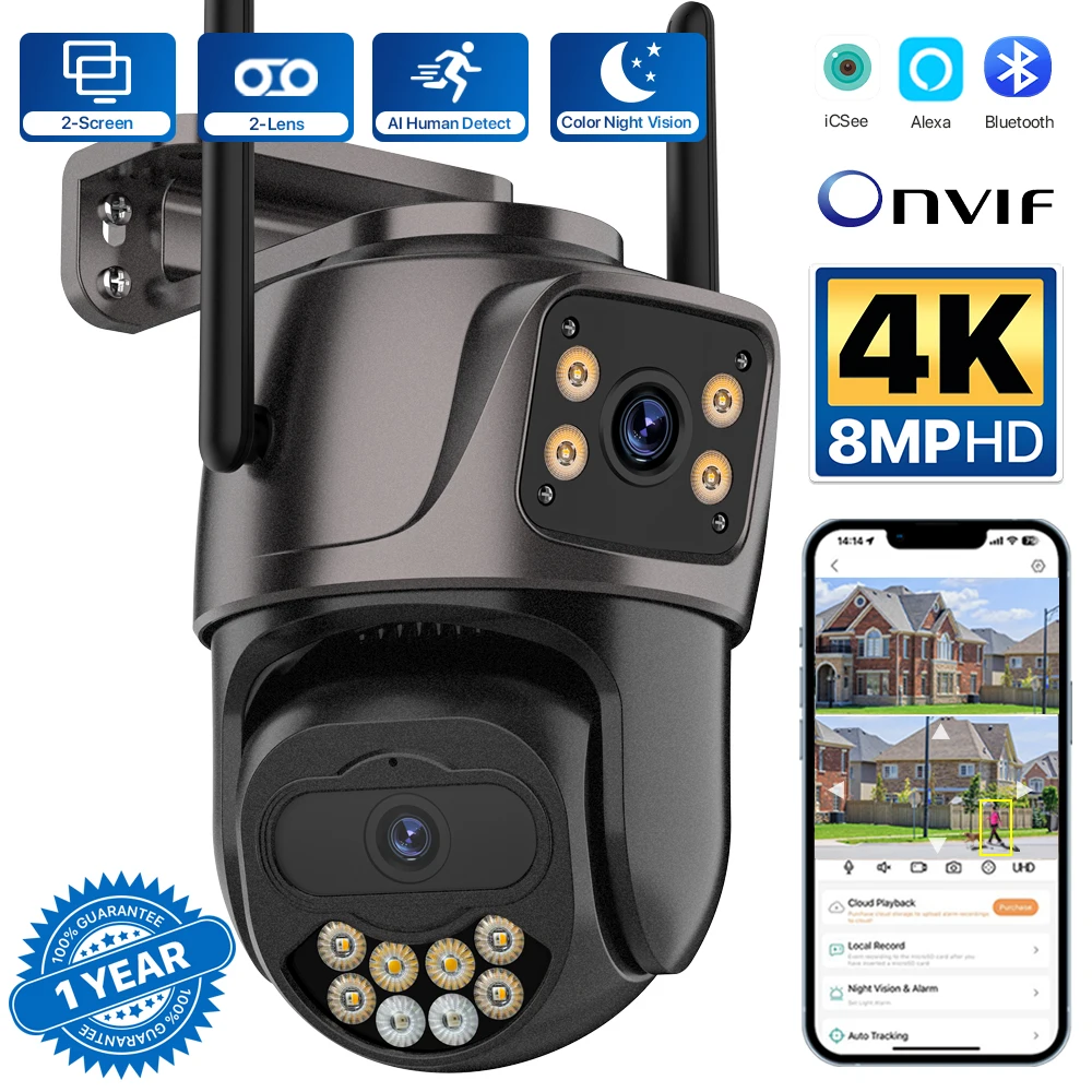 4K-8MP-Dual-Lens-Wifi-IP-Camera-Outdoor-4MP-HD-Wireless-Surveillance ...