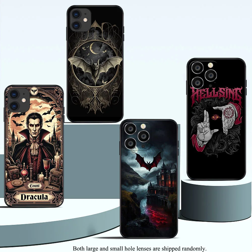 Dracula Vampires and Bats Soft Phone Case for Huawei Nova 3 (13)