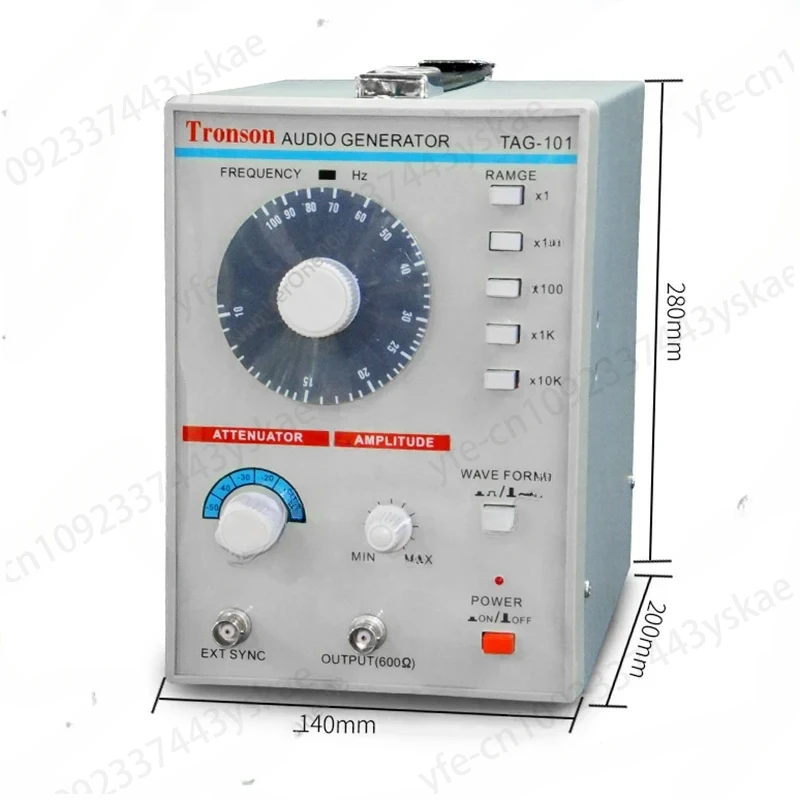 AC-100-240V-TAG-101-Low-Frequency-Audio-Signal-Generator-Signal-Source ...