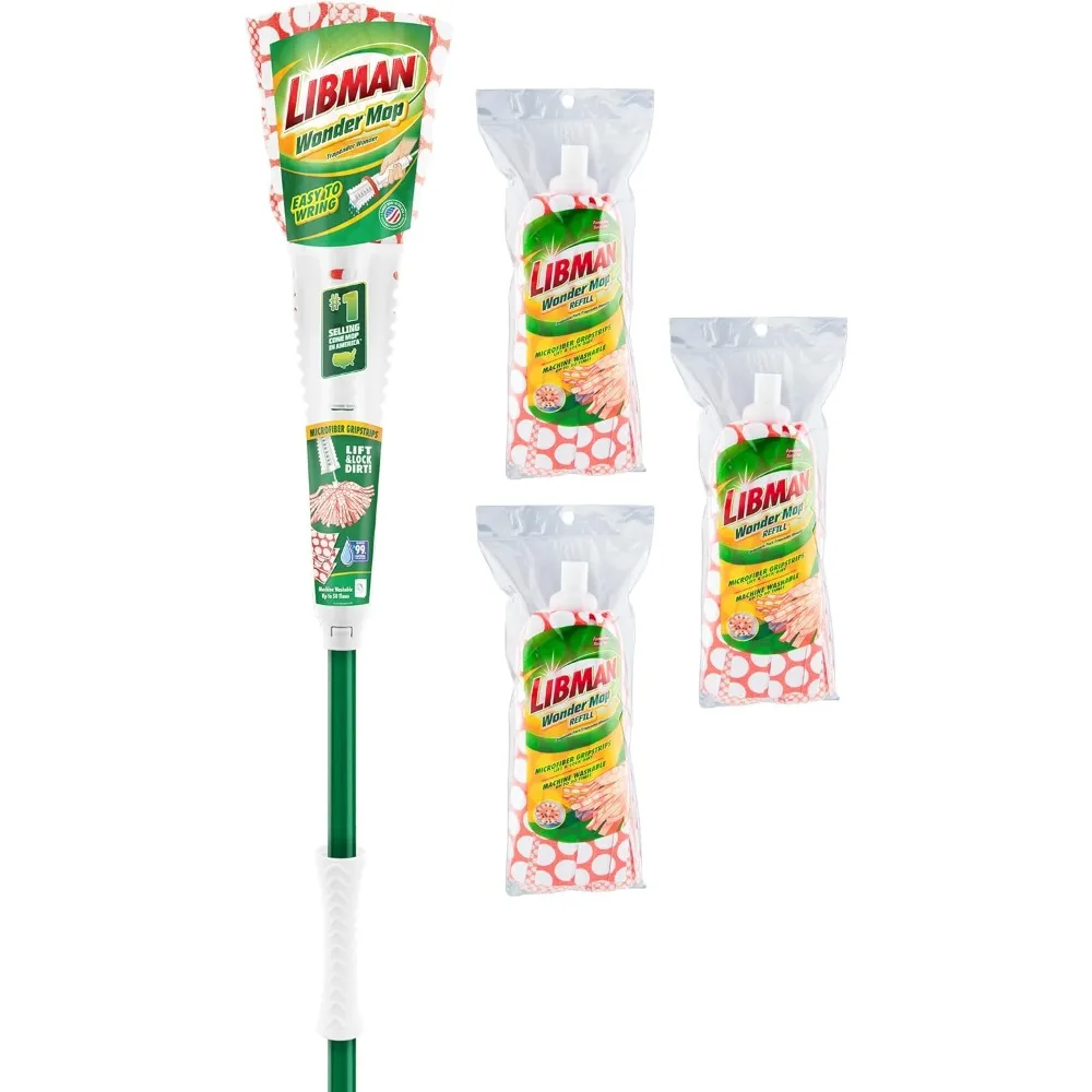 Mop-Refills-Kit-for-Tough-Messes-and-Powerful-Cleanup-Easy-to-Wring ...