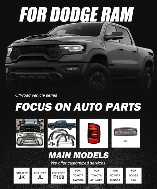 Dodge Truck Aftermarket Body Parts