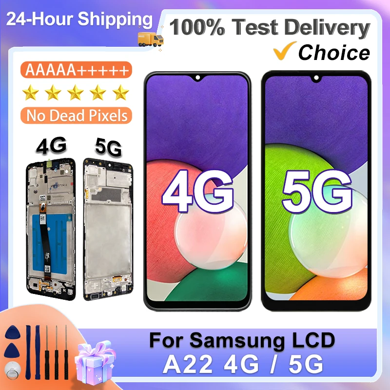 Choice For Samsung Galaxy A22 5G Display SM-A226B LCD Touch Screen ...