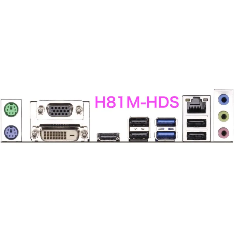 ASROCK H81M-HDS Motherboard USB3 SATA3 H81 LGA 1150 DDR3 Mainboard ...