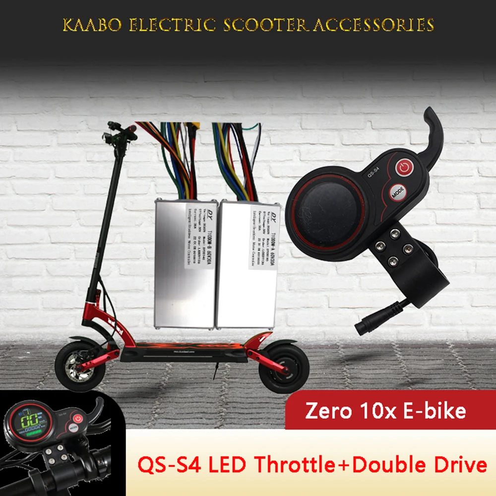 For-Zero-10x-Electric-Scooter-DC-Double-Drive-60V-30A-Brushless ...
