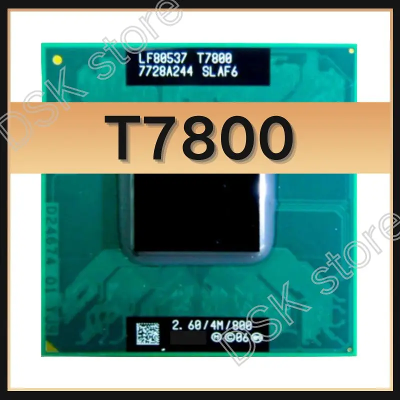 Core-2-Duo-T7800-SLAF6-2-6-GHz-Dual-Core-Dual-Thread-CPU-Processor-4M ...