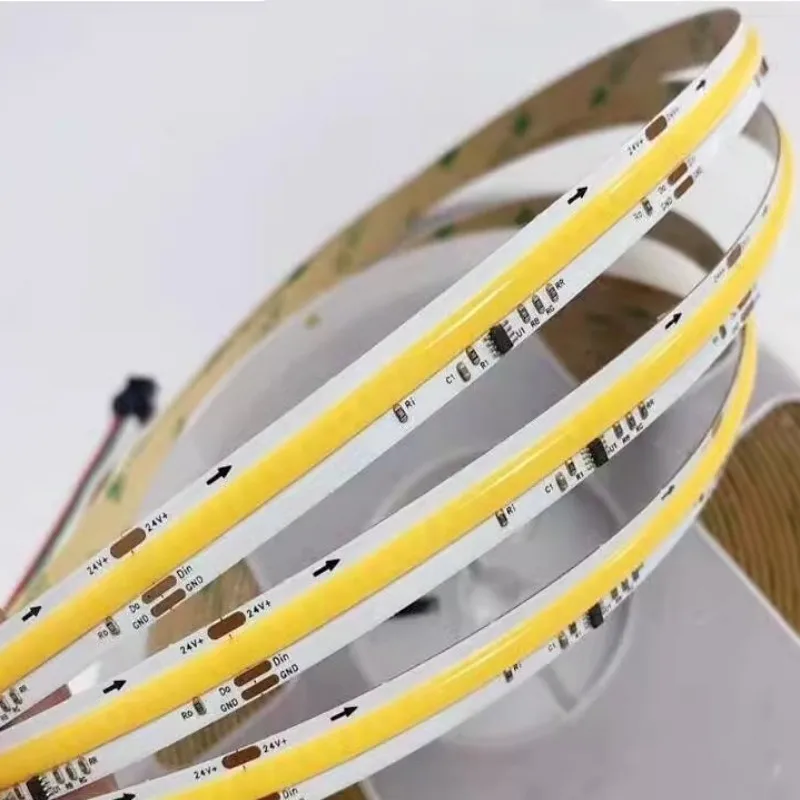 DC24V WS2811 COB Flowing LED Strip 360LEDs/m 5M Running Water Horse ...