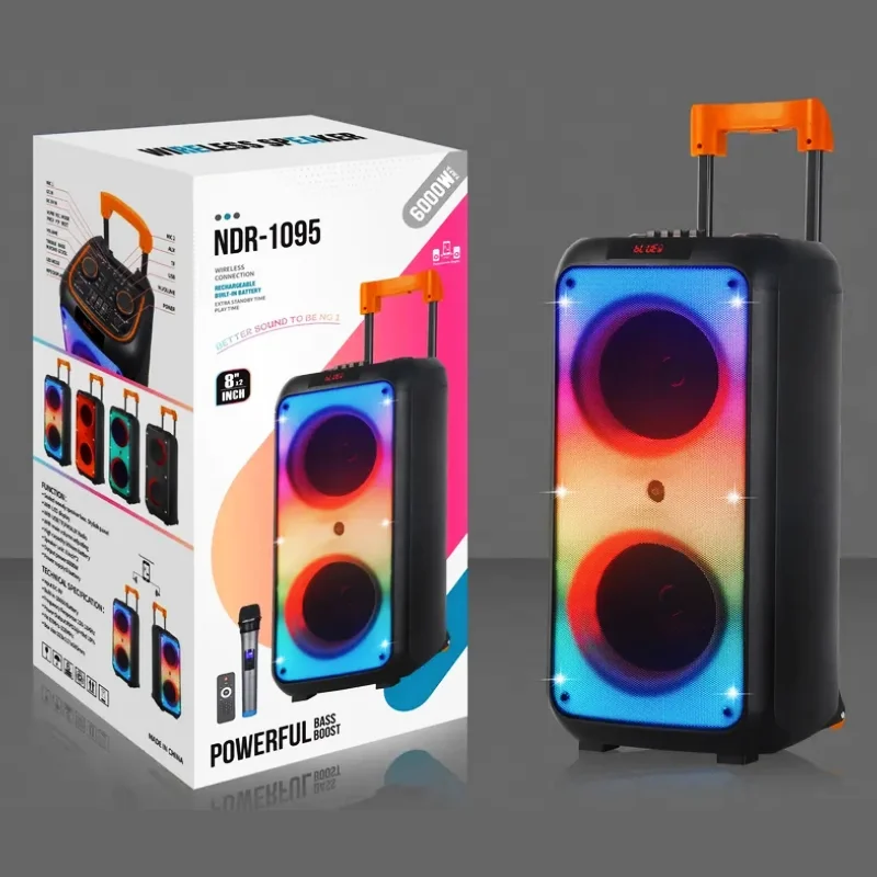 NDR-1095-Superior-Quality-Wireless-Portable-Outdoor-Karaoke-Party-Speaker-Box-6000W-Peak-High ...