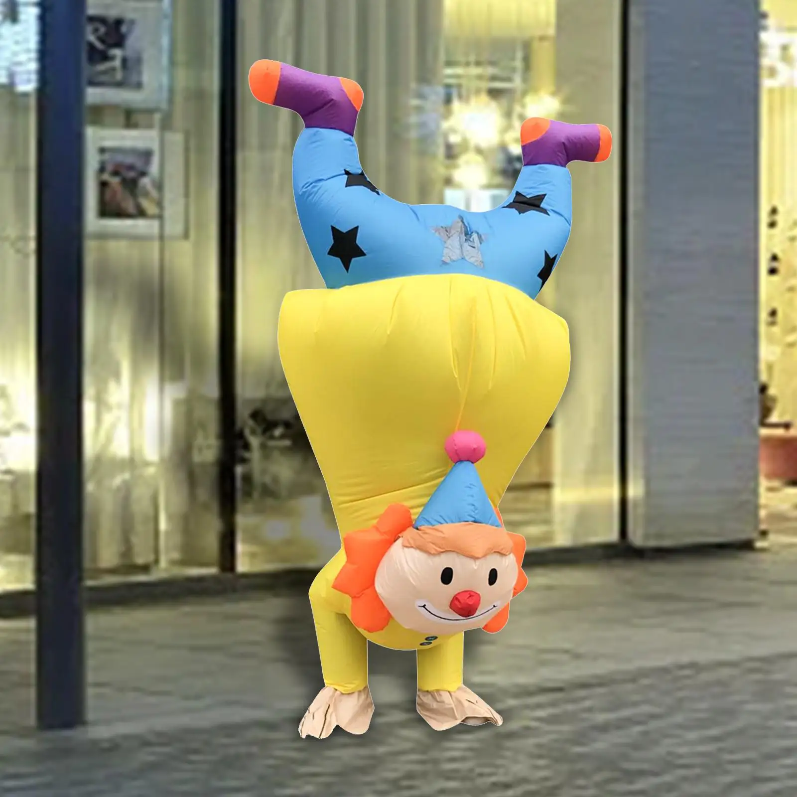 Upside Down Clown Costume