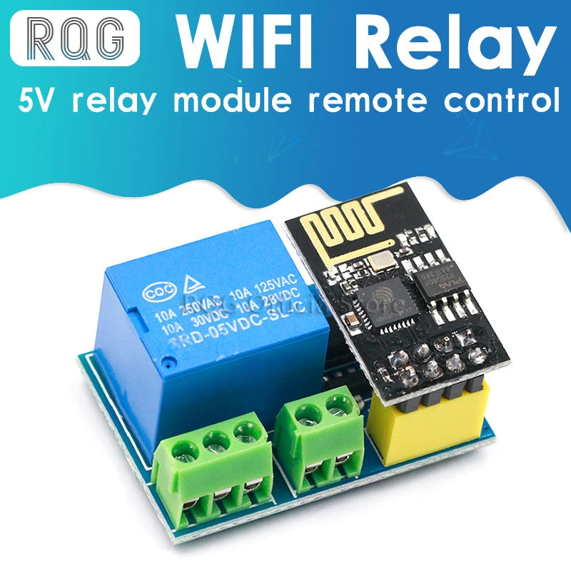 Esp8266 Esp-01/01s 5v Wifi Relay Module Things Smart Home Remote Control Switch Phone App Esp01 ...
