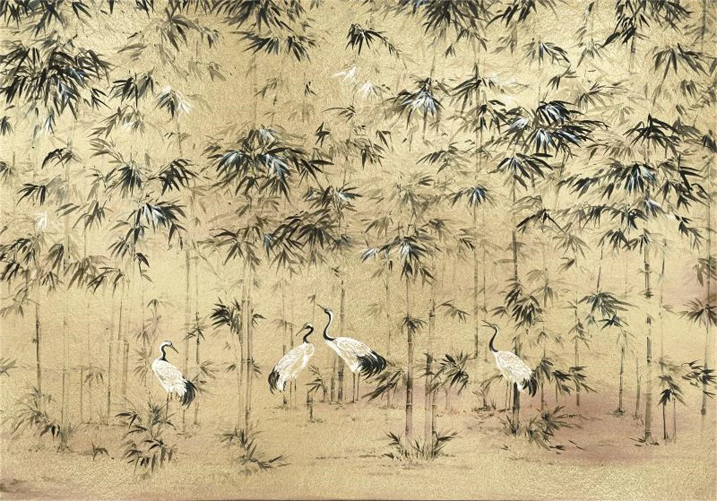 Bambu Yaprakları Duvar Kağıdı