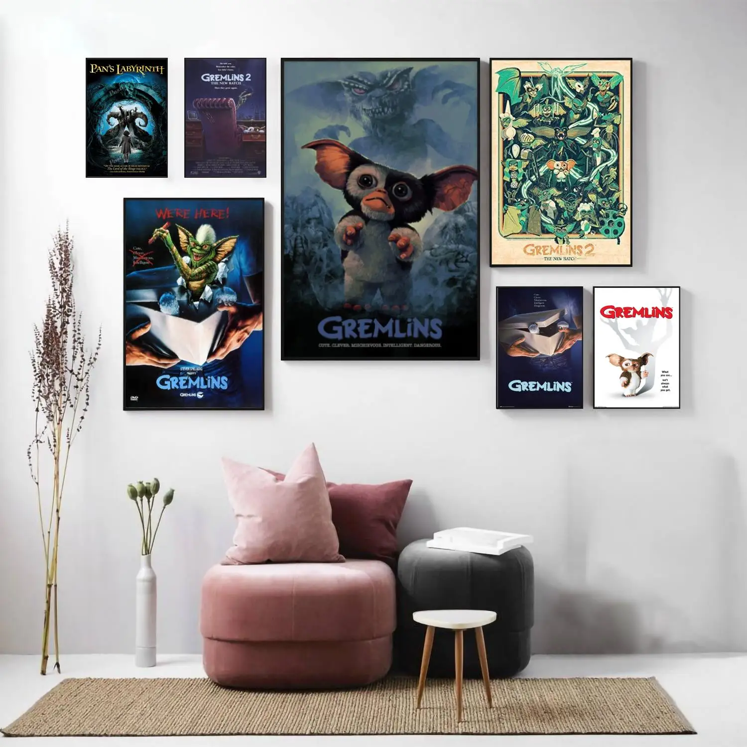 Gremlins-Movie-Decoration-Art-24x36-Poster-Wall-Art-Personalized-Gift ...