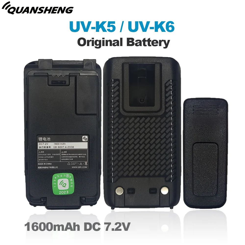 Walkie-Talkie-UV-K5-Original-Battery-Quansheng-UV-K58-UV-K6-Two-Way ...